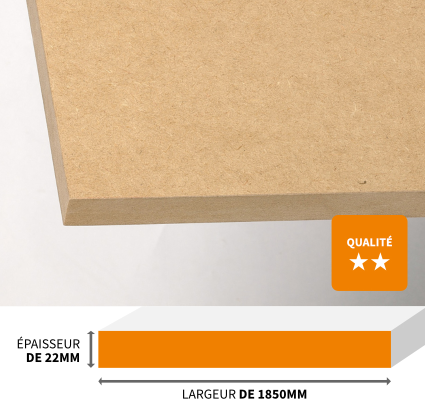 Les produits de la catégorie "LES MDF"