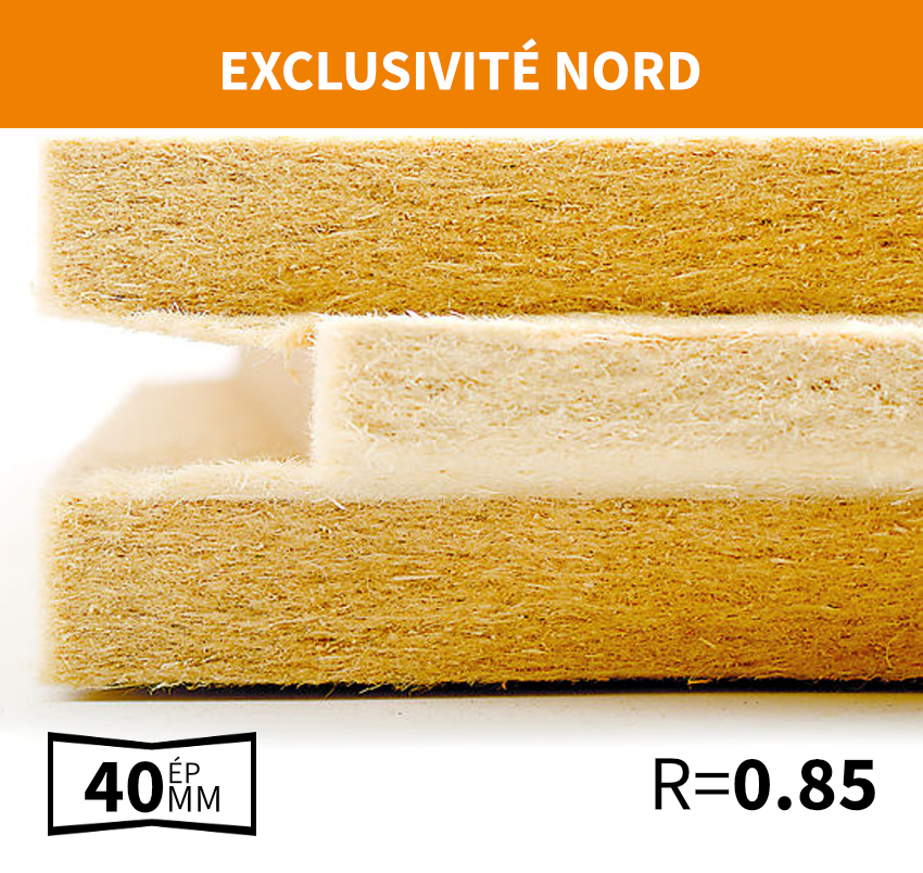 Les produits de la catégorie "L'ISOLATION RIGIDE EN FIBRES DE BOIS ISONAT"