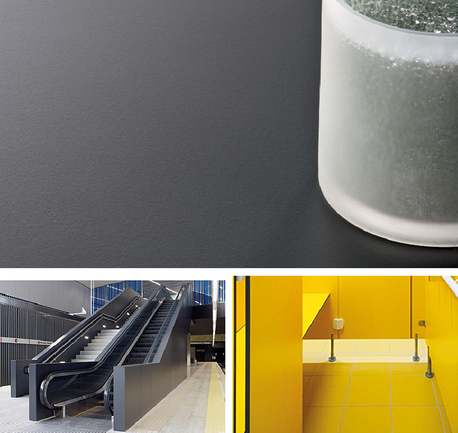 STRATIFIÉ POLYREY COMPACT REYSIPUR STRUCTURE FA